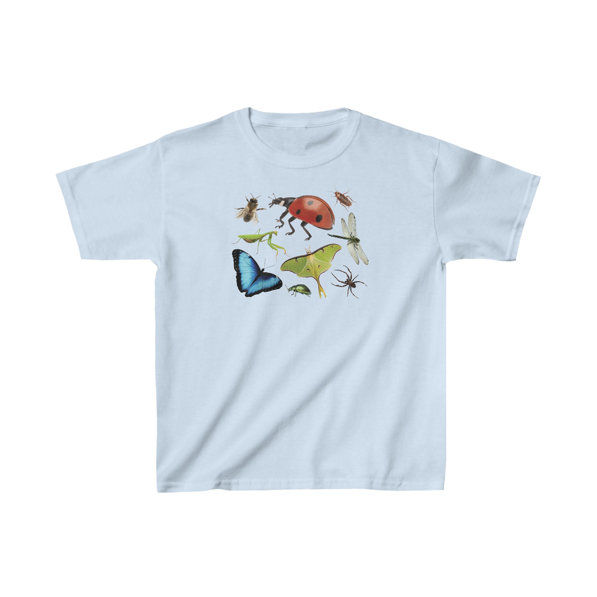 Bugs Baby Tee Insect Baby Tee Collage Y2k Baby Tee 90s 2000s Clothing ...