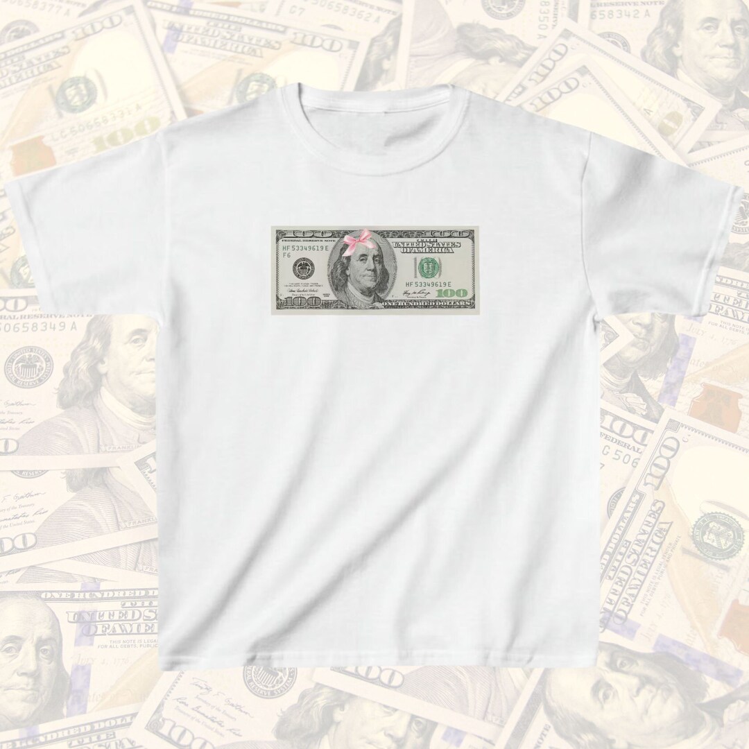Money Baby Tee Coquette Shirt Y2k Baby Tee Y2k Grunge Downtown Girl ...