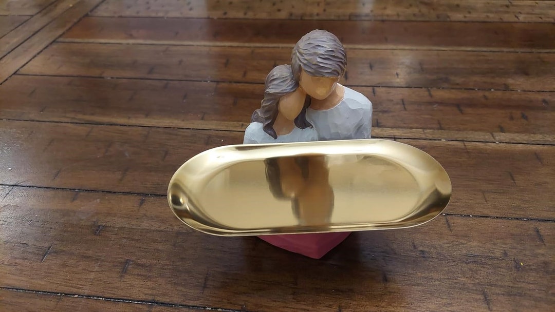 Couple Statue With Key Tray Entry Table Centerpiece Couple Figurines ...