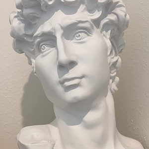 Roman Bust Greek Mythology Sculpture Home Decor Accent Table ...