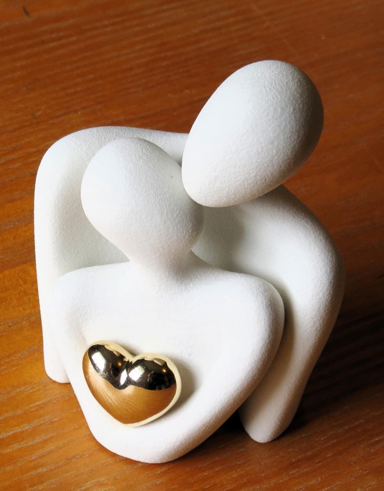 Abstract Couple Sculpture: Romantic Home Accent, Anniversary Gift - Etsy