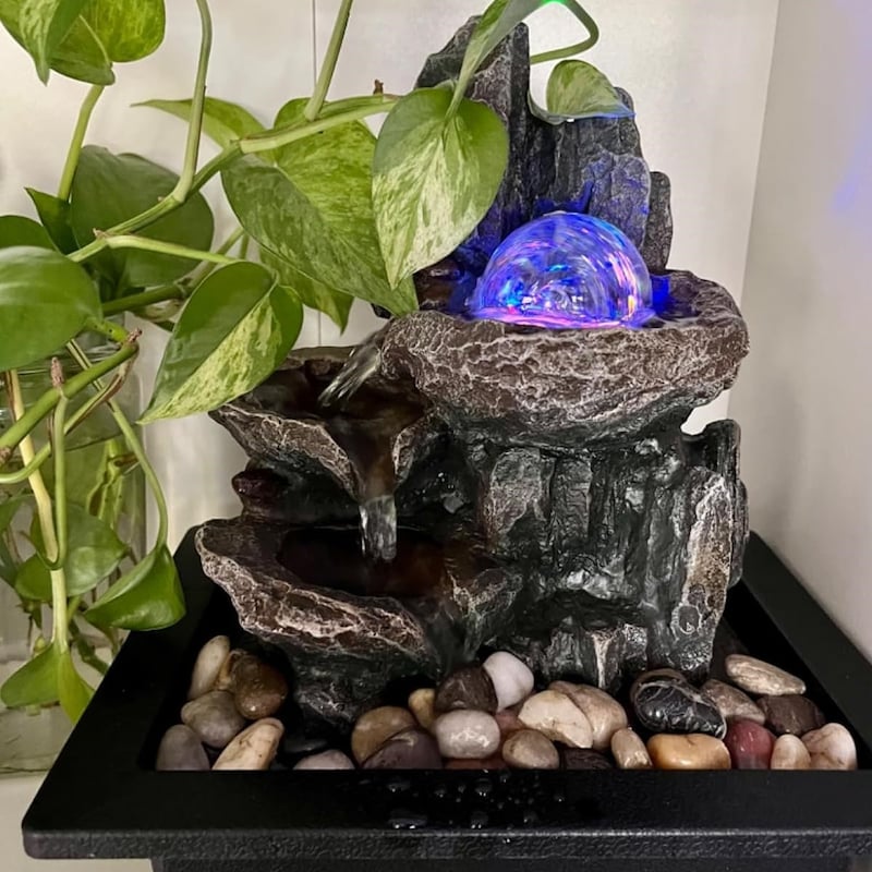 Tabletop Fountain Office - Etsy