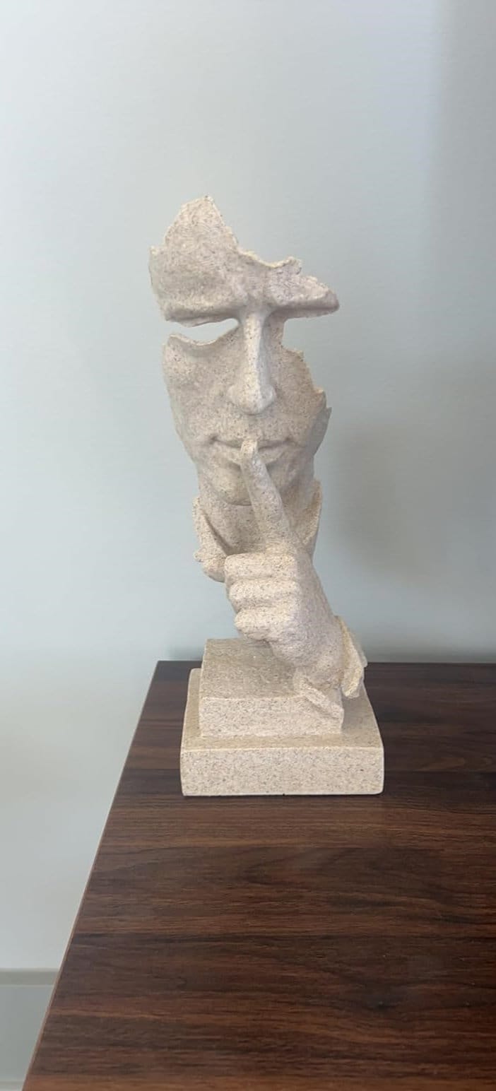 Creative Abstract Art Figurine Sculpture Room Silence Modern Simple ...