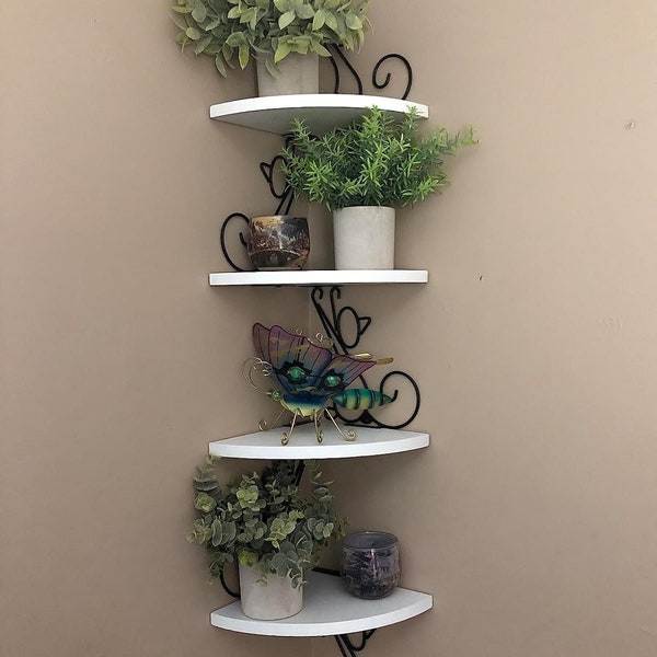Wood Tiered Floating Shelves - Etsy