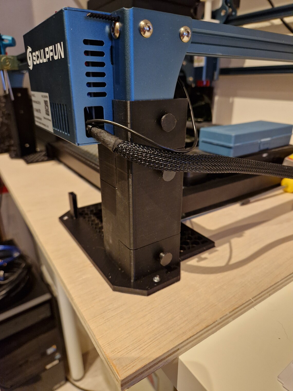 Sculpfun S9 Honeycomb Positioners and Risers Stl-files - Etsy