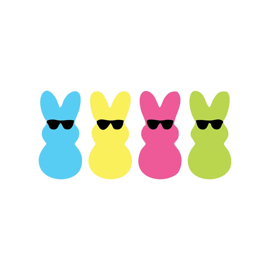 Easter Bunny Peep Bundle PNG - Etsy