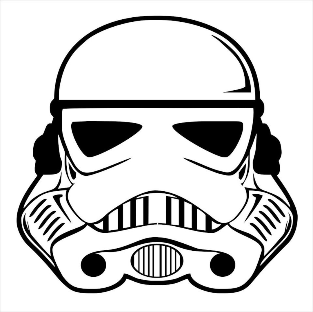 STORM TROOPER Vinyl Decal 150 Mm Choose Your Color - Etsy Australia