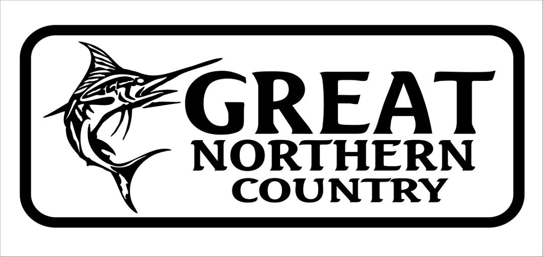 GREAT NORTHERN Vinyl Decal 250 X 100 Mm CONFIRM Your Color - Etsy Australia