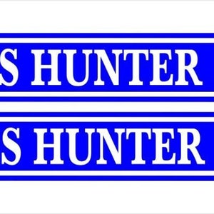Haines Hunter Custom Made Boat Decals TWO 2 1100 X 100 Mm Each - Etsy ...