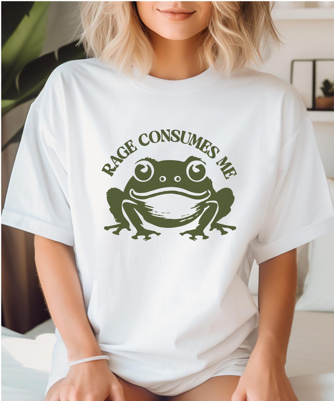 Rage Consumes Me Frog T-shirt: Funny Meme Tee, Nature Lover Gift - Etsy