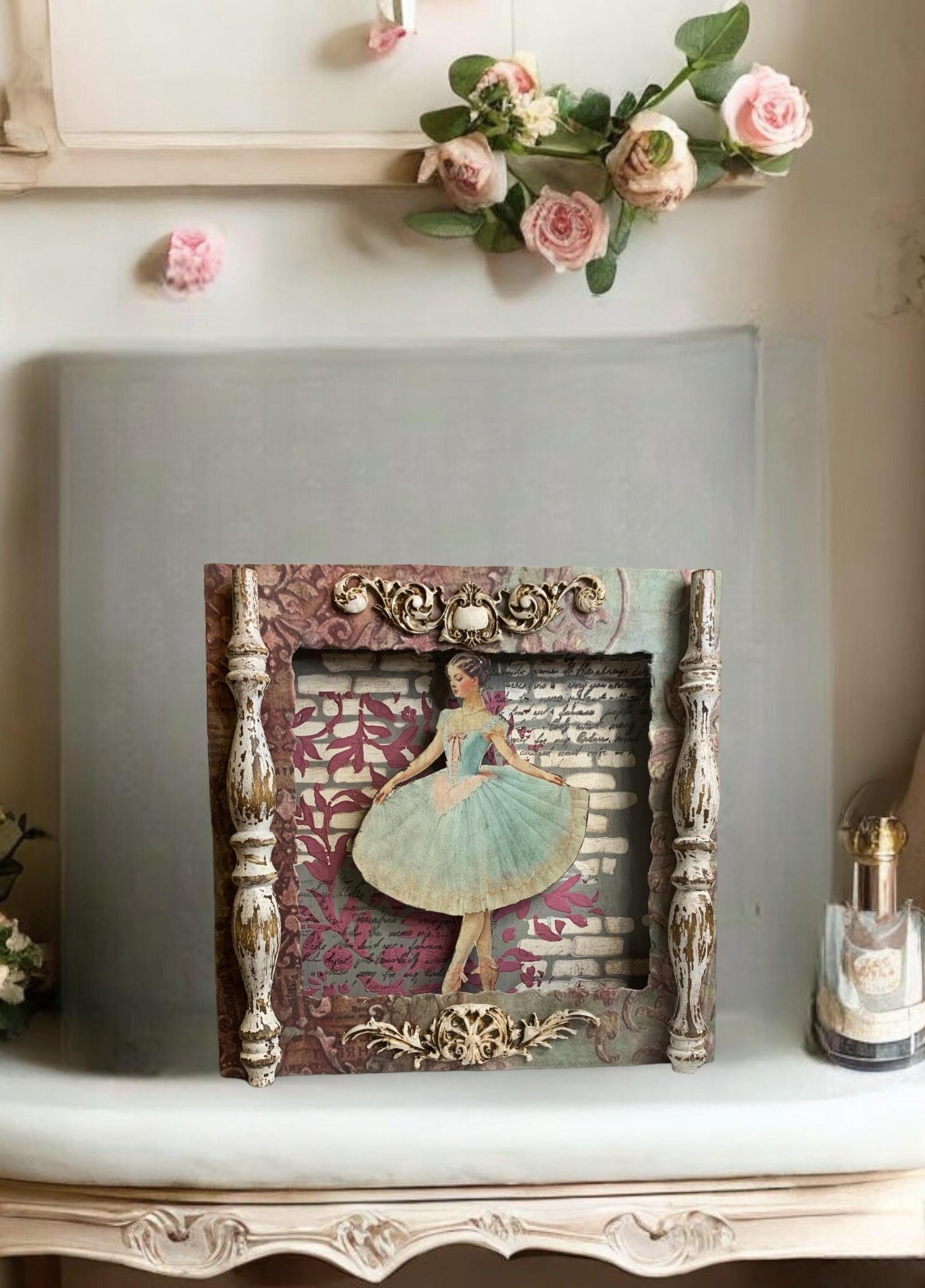 Shadow Box 3-D Ballerina - Etsy