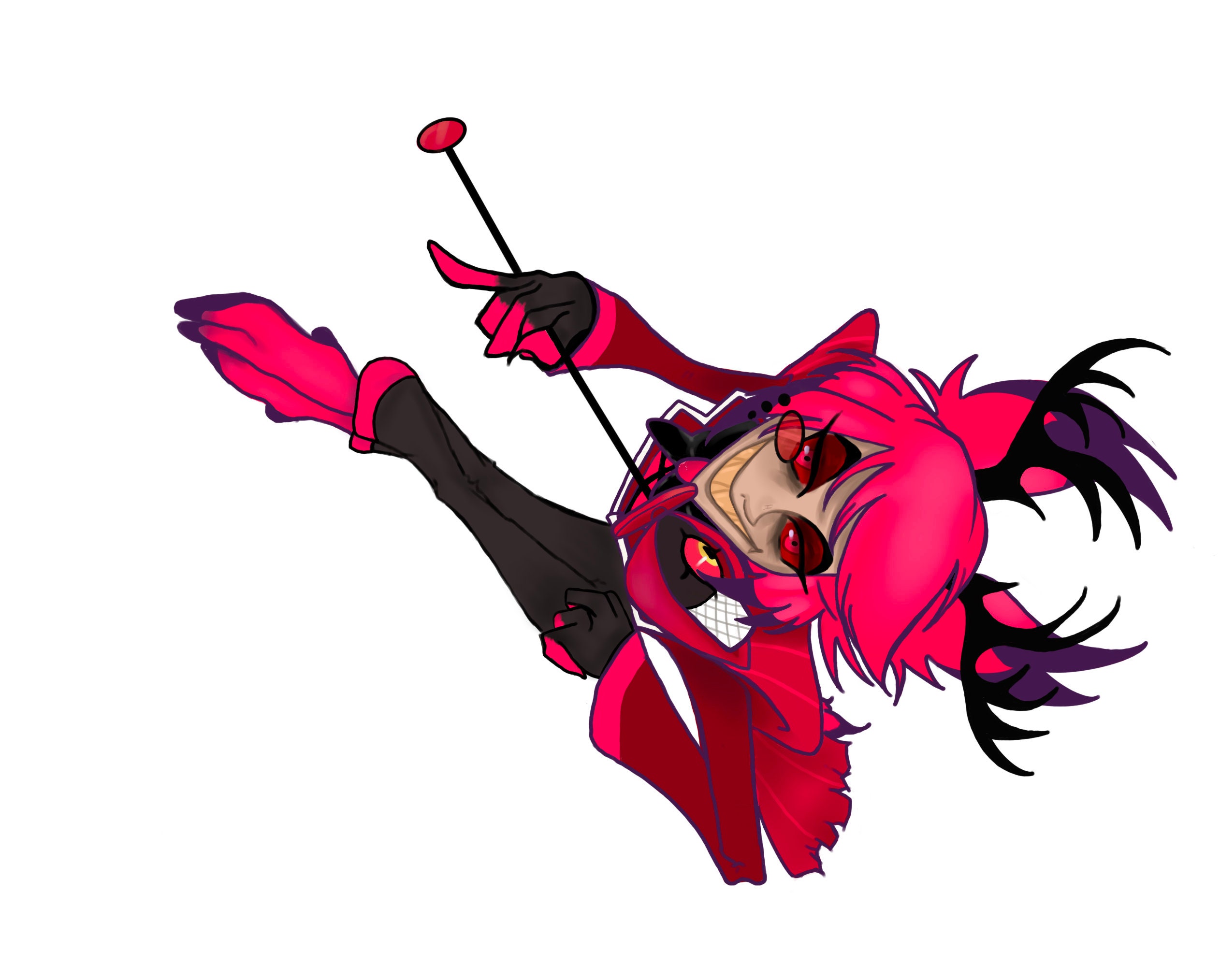 PRE-ORDER Alastor Sticker - Etsy