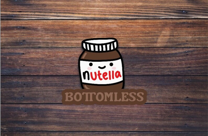 Nutella Sticker - Etsy