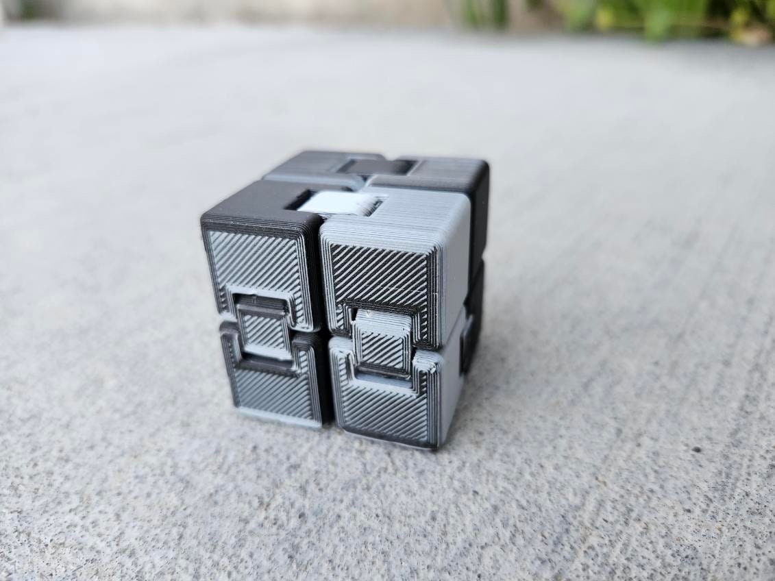 3D Printed Infinity Cube - Etsy