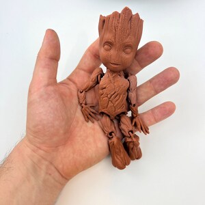 Adorable 3D Printed Baby Groot Figurine - Handmade Guardians of the ...