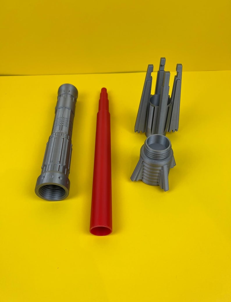 3D Printed Jed Lightsaber for Cosplay – Portable, Collapsible & Ready ...