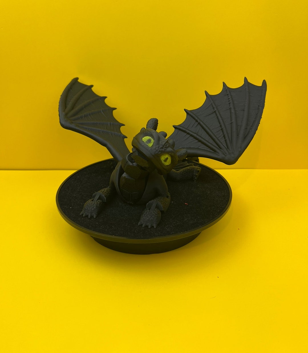 Handcrafted 3D Printed Toothless Dragon Toy – Perfect Gift for Kids and ...