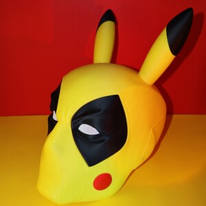 Pikapool Mask With Magnetic - Fun Cosplay - Etsy