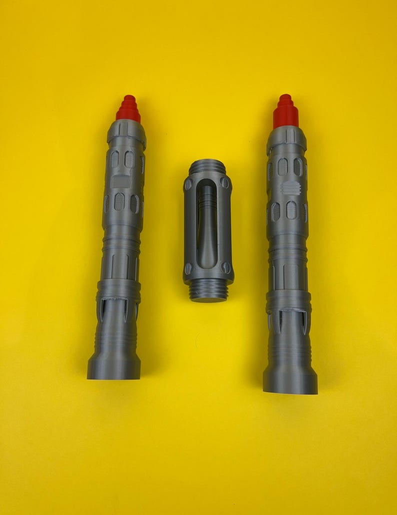 3D Printed Collapsible Double-bladed Lightsaber Toy – Perfect for Star ...