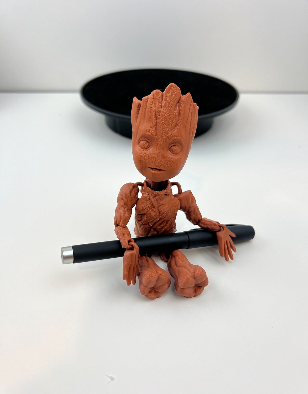 Adorable 3D Printed Baby Groot Figurine - Handmade Guardians of the ...