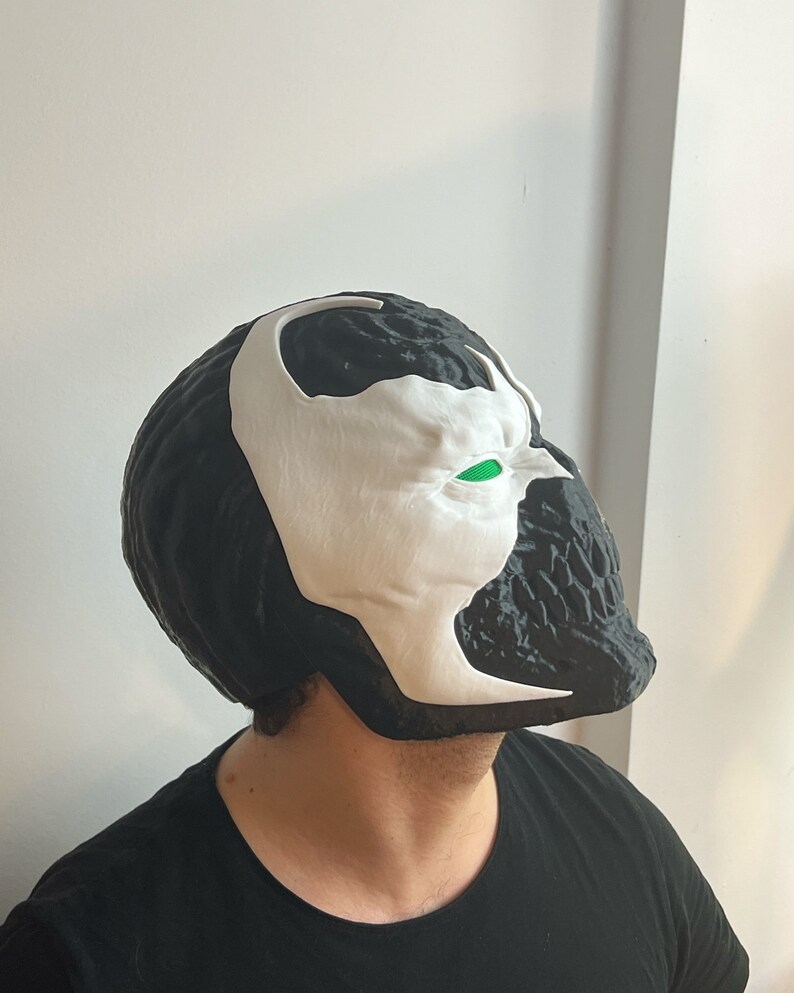 Spawn Mask Cosplay 3D Printed Unique Anti-hero Costume Accessory - Etsy