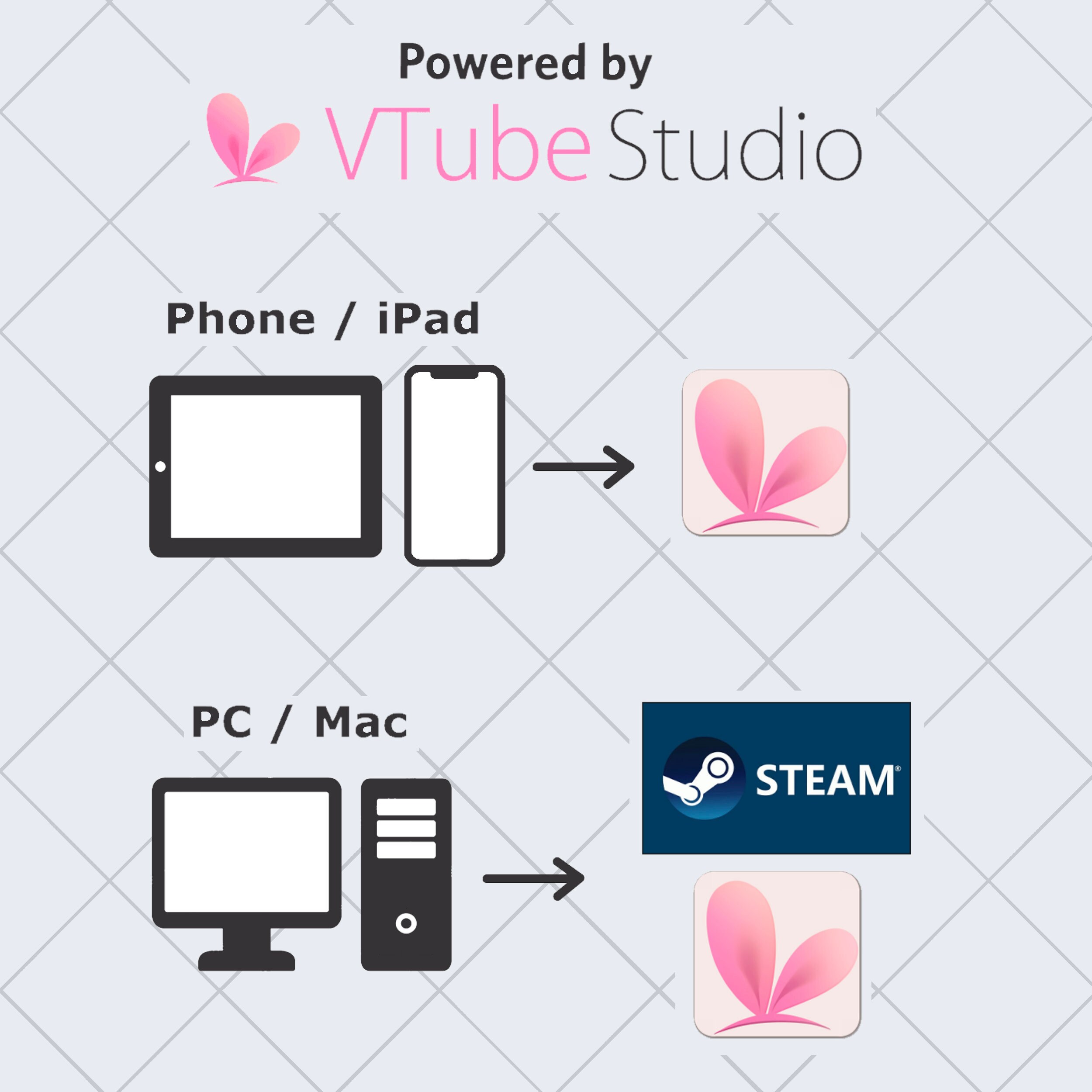 Vtuber Live2d Mini Aqua Latina Vtuber Chibi Vtuber Cyan Hair Vtuber ...