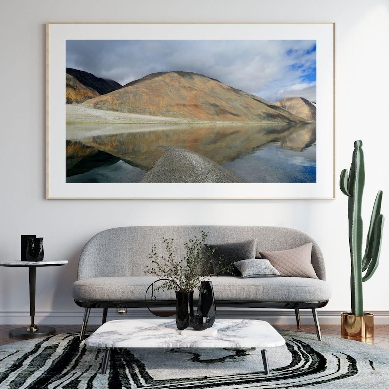 Ladakh Landscape Digital Print Pangong Lake Print Ladakh Wall Art - Etsy