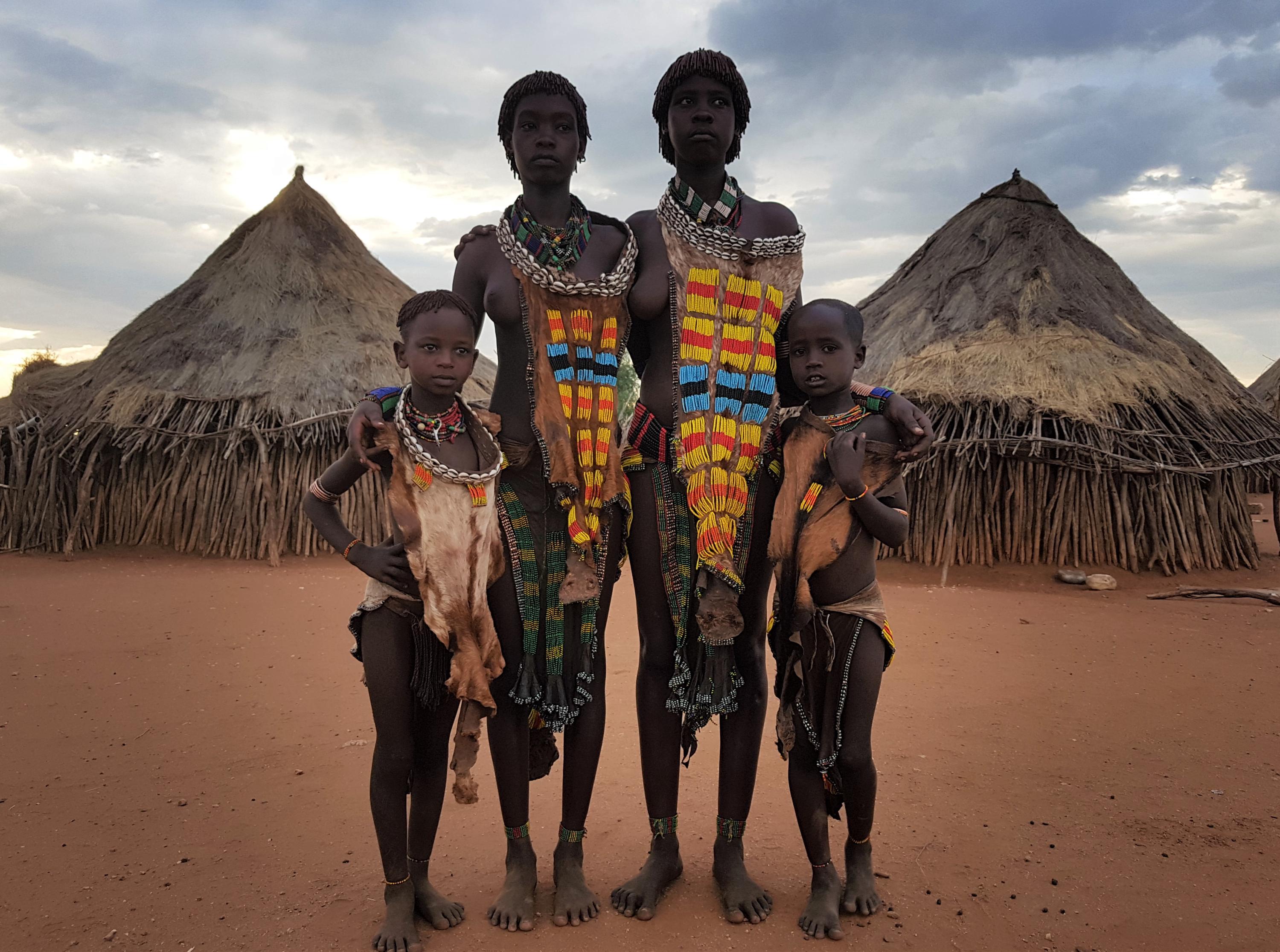 Hamar Tribe Village Ethiopia Africa. Omo Valley Wall Art. - Etsy