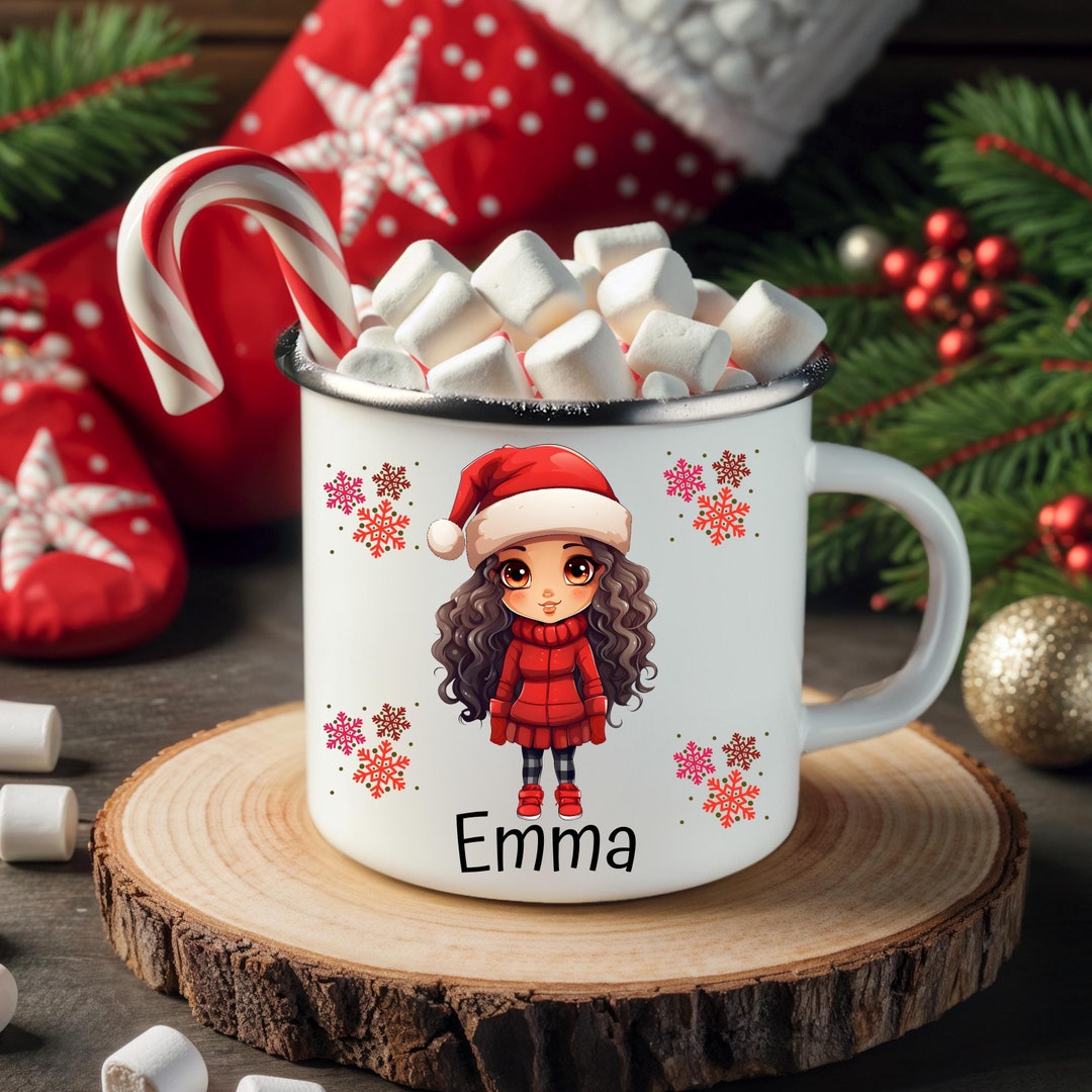 Personalized Christmas Mug for Kids-christmas Gift With Name-hot ...
