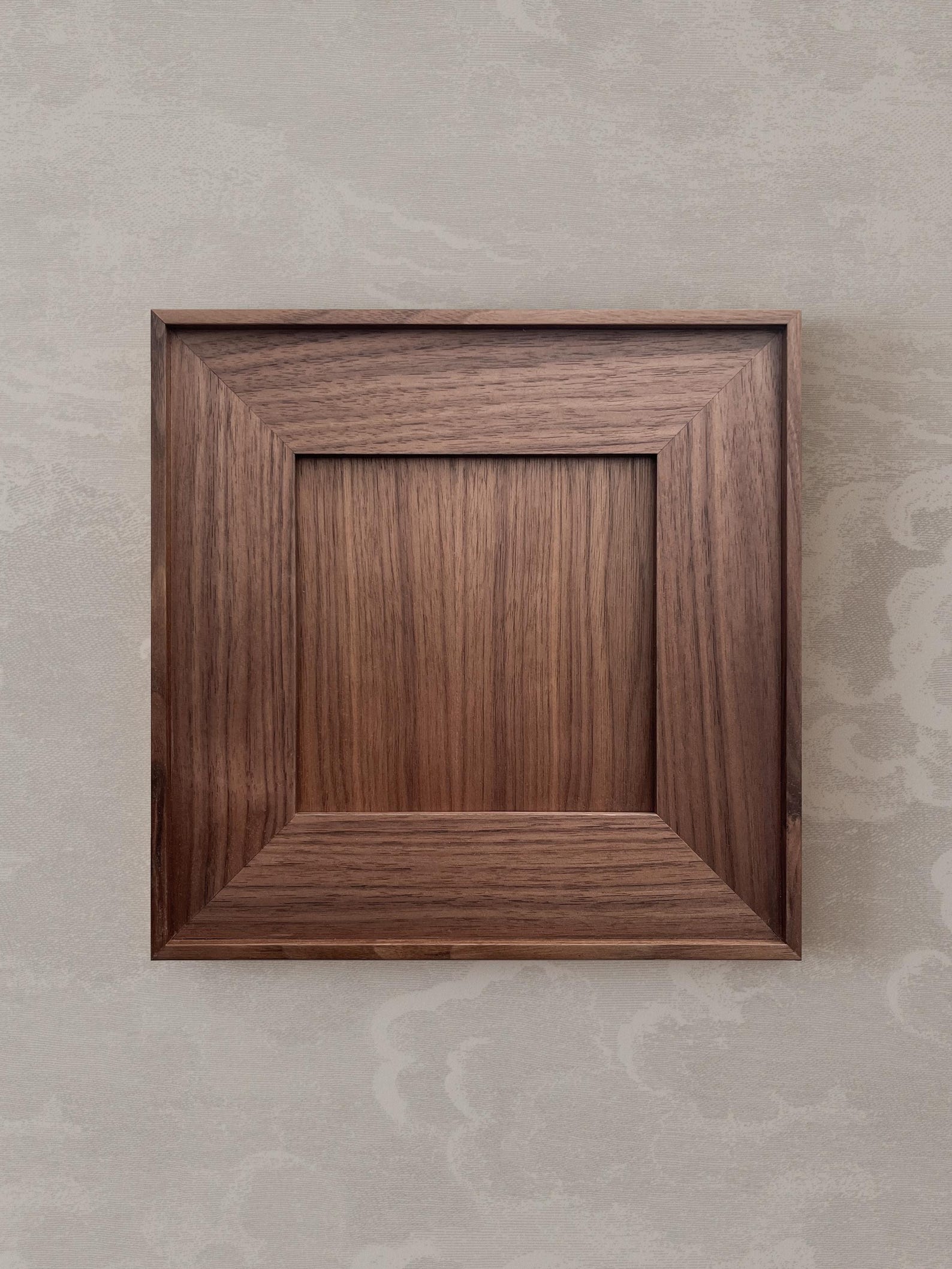 Wooden Picture Frame - Walnut - Minimalistic Design, Wide Profile With ...