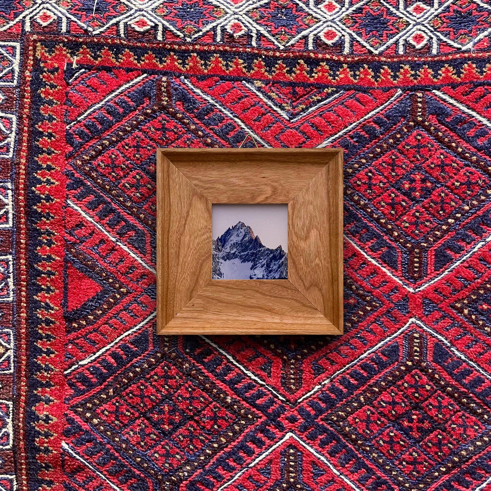 Little Wooden Picture Frame / Cherry / Small and Simple - Etsy
