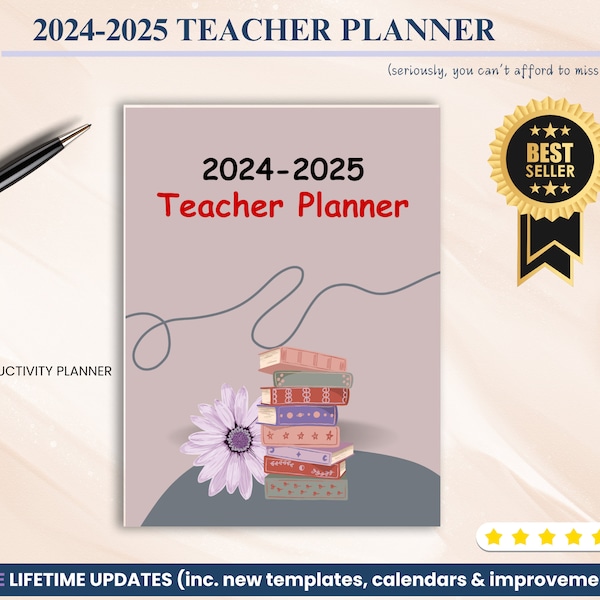 Teacher 2024 2025 Plan Book - Etsy UK
