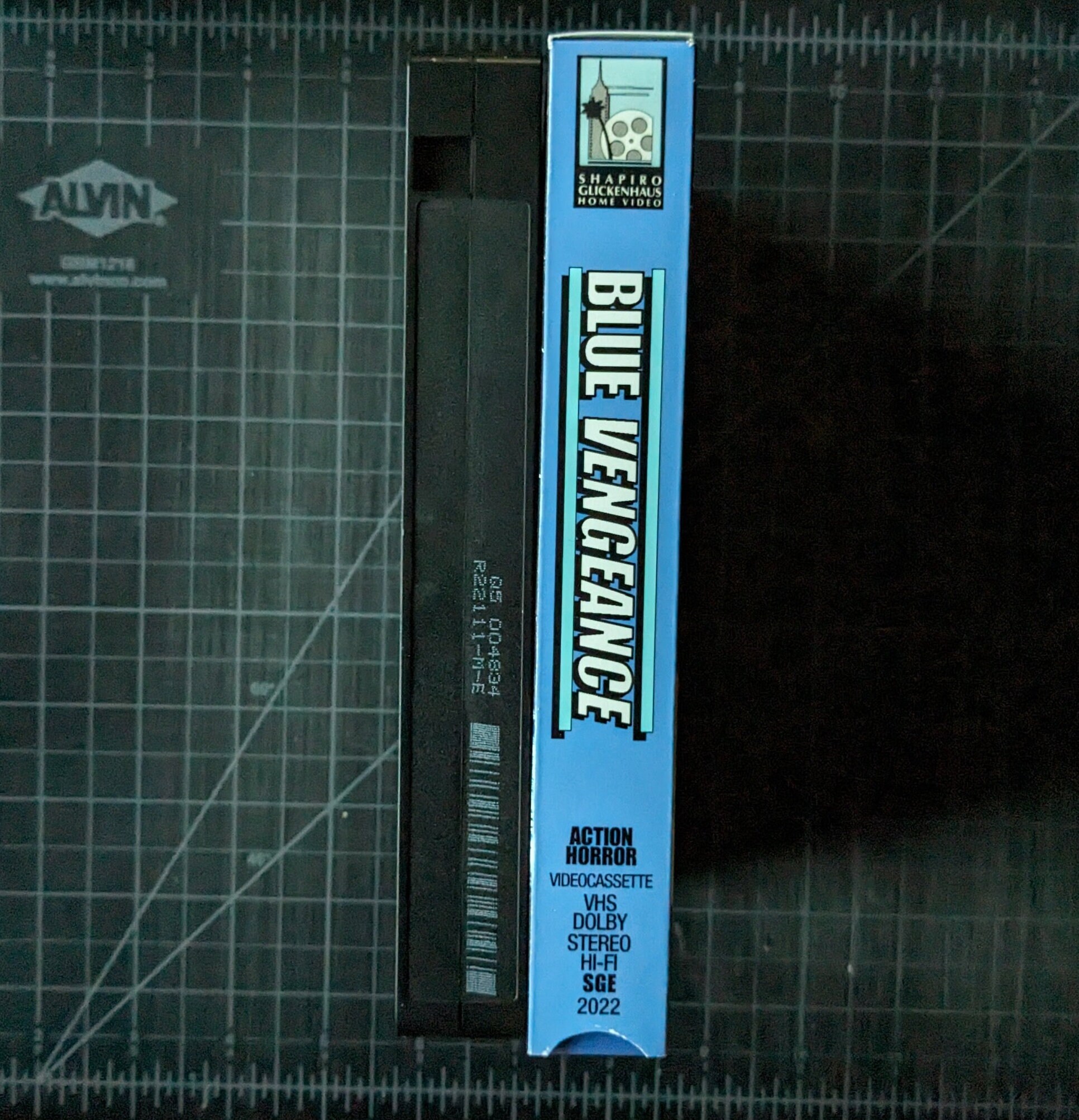 Blue Vengeance Custom Vhs - Etsy