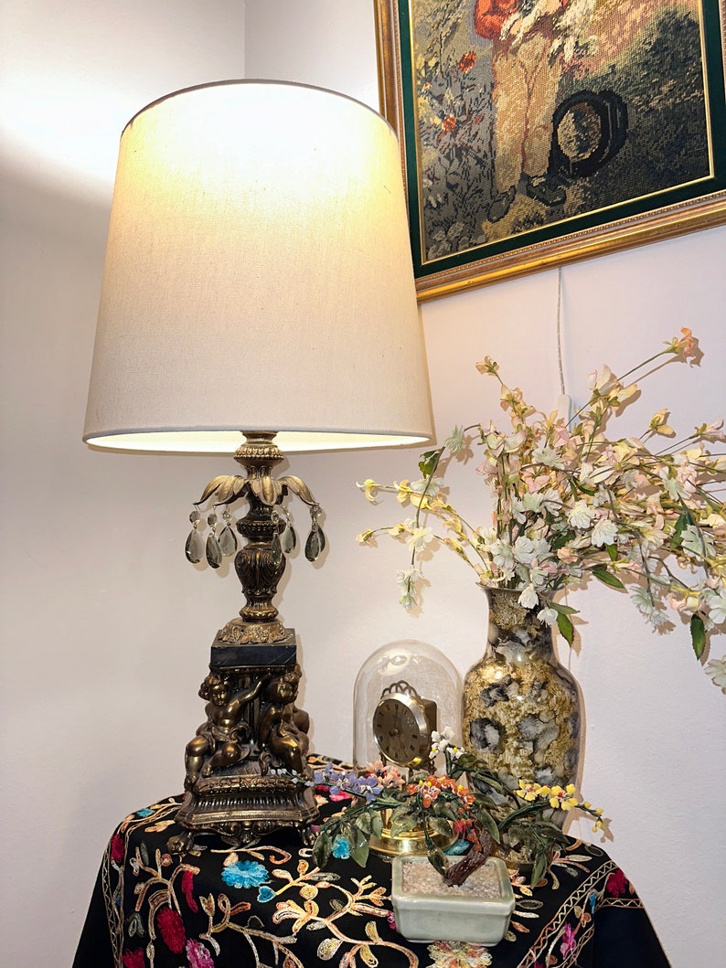 Rare Vintage Antique Lamp - Etsy