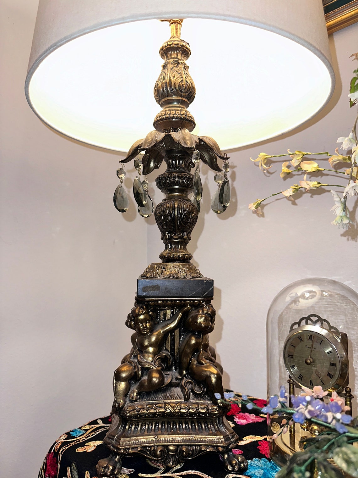 Rare Vintage Antique Lamp - Etsy