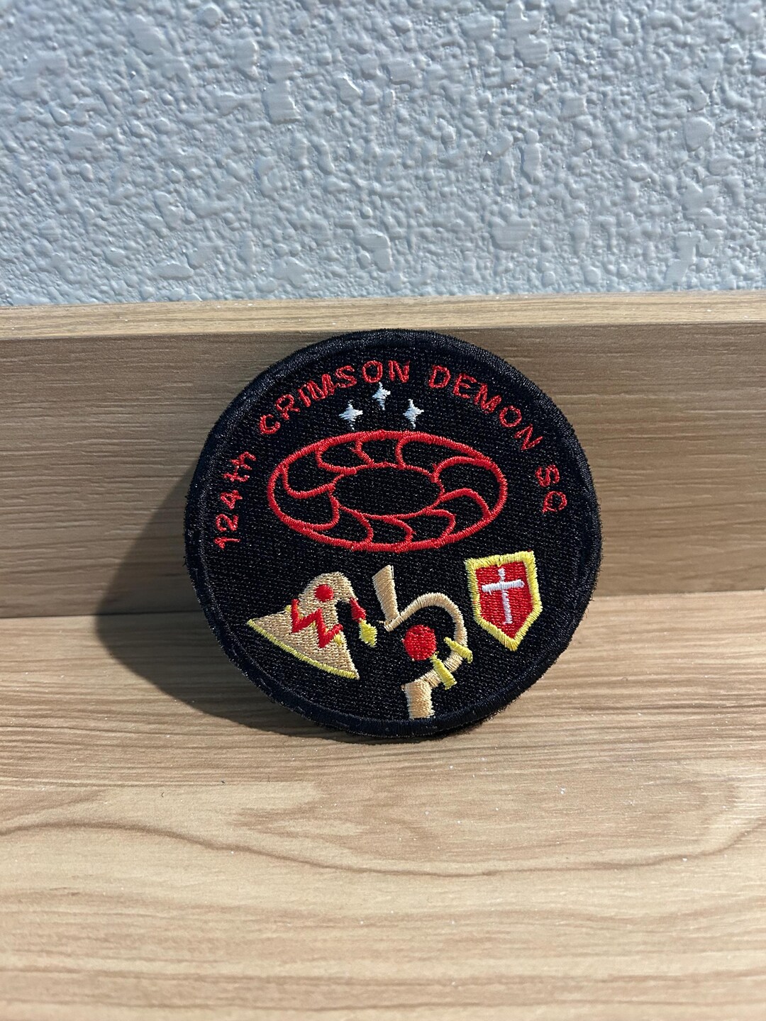 124th Crimson Demon Squadron Patch - Etsy