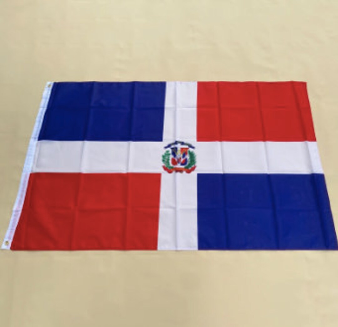 Dominican Republic Hanging Flag - Etsy