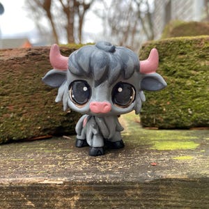 LPS Fluffy Beefalo Bull OOAK Custom - Etsy