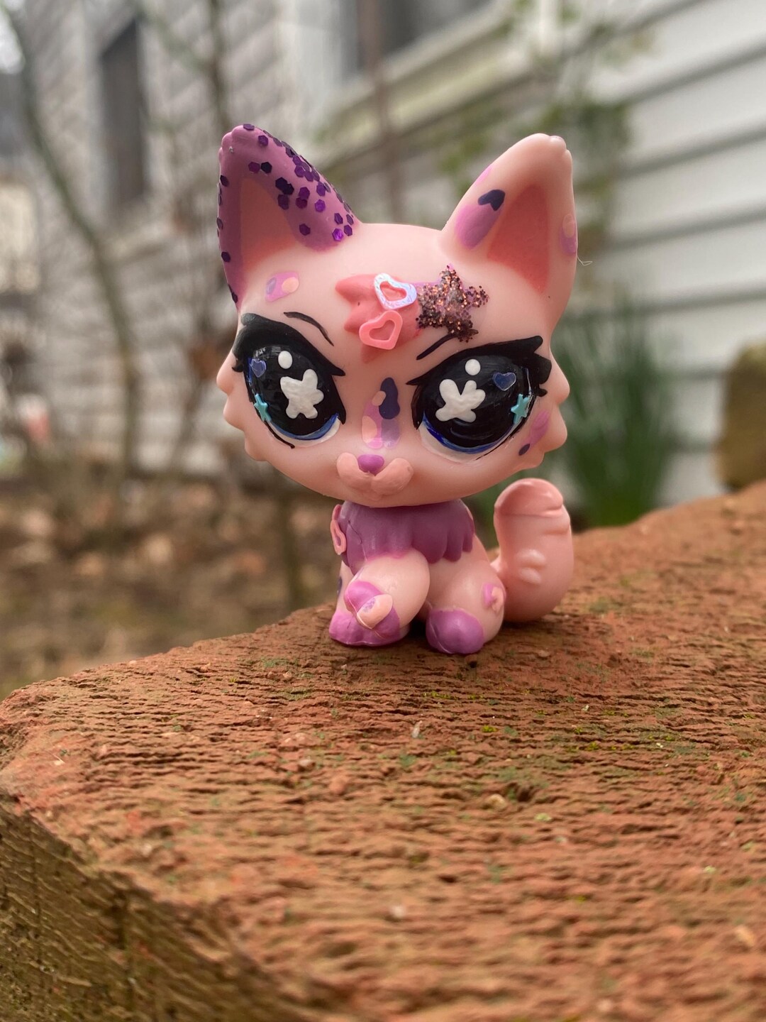 LPS Pink Calico G7 Repaint OOAK Custom - Etsy