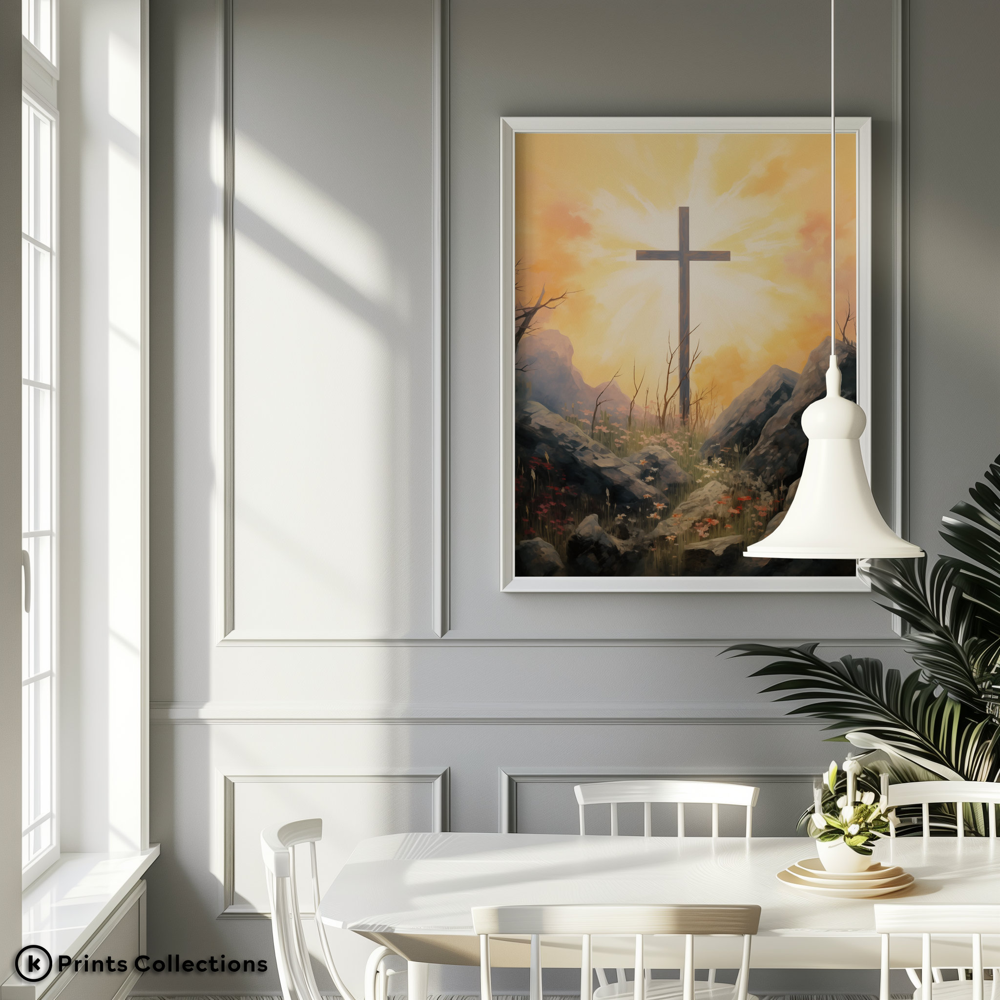 The Cross | Easter Collection | Bright Cross With Shining Light ...