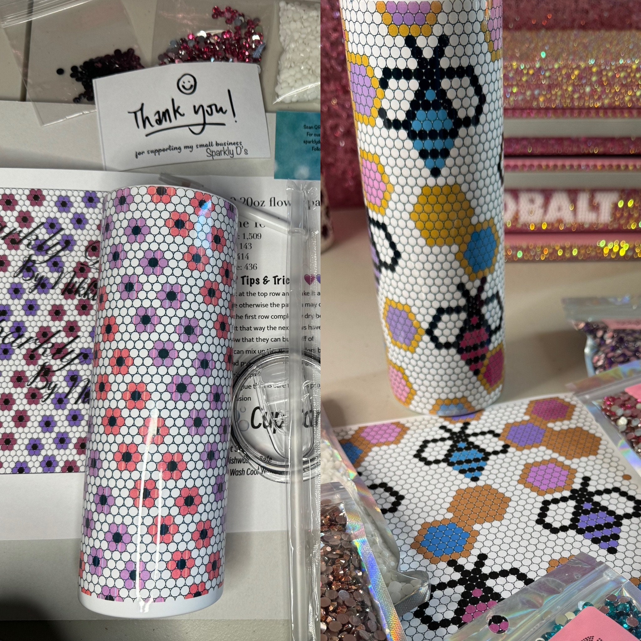 BLING Rhinestone Tumbler Kit DIY - You Pick Option - Etsy