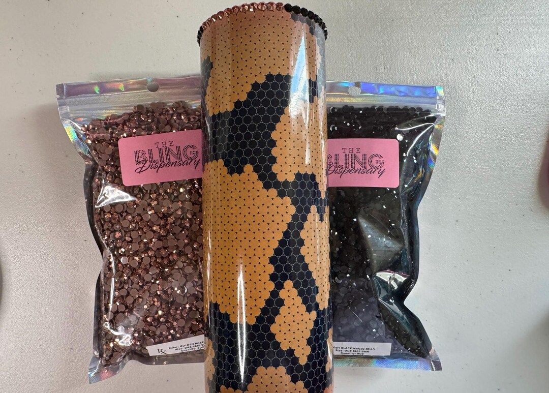 BLING Rhinestone Tumbler Kit DIY - You Pick Option - Etsy