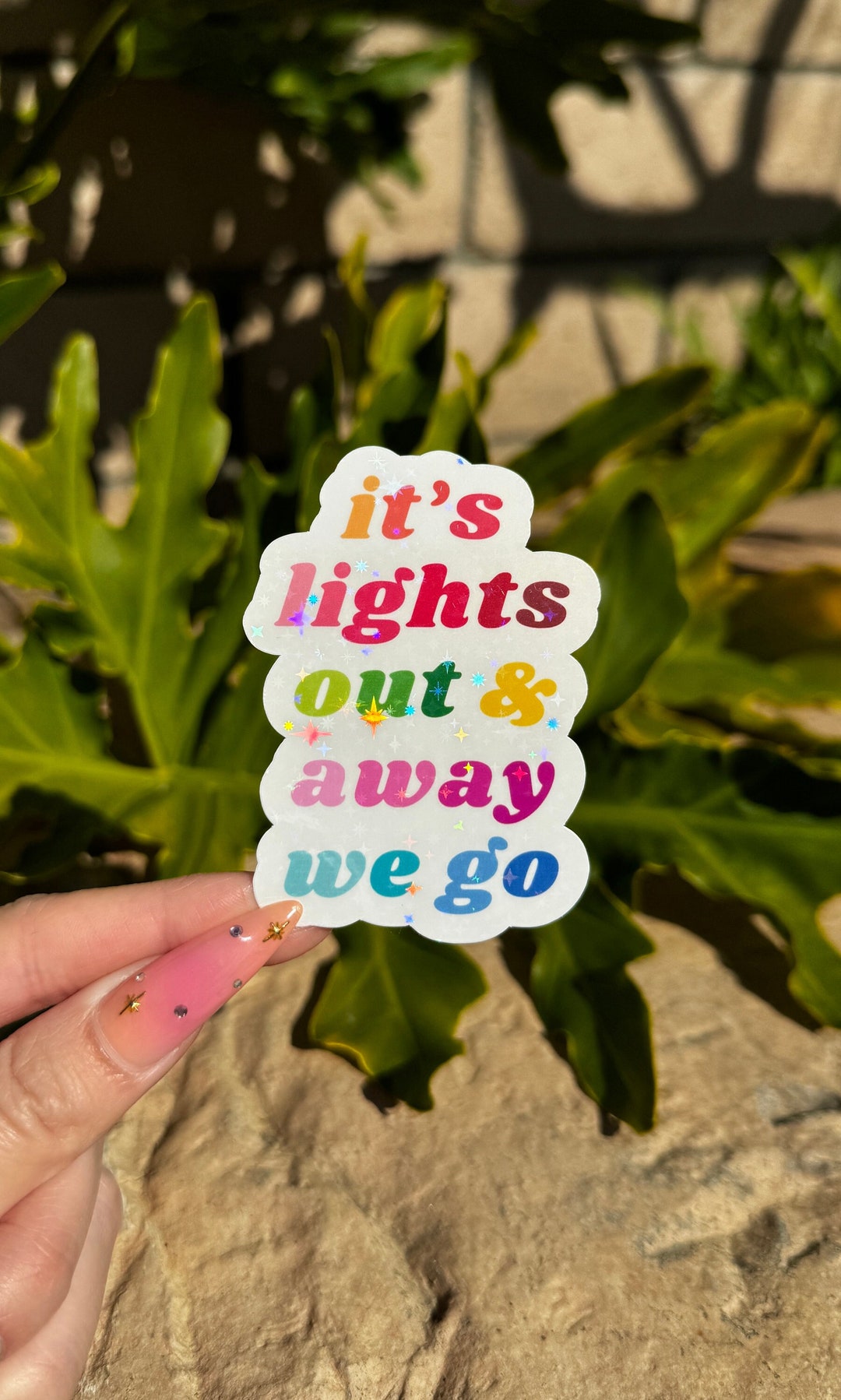 Lights Out F1 Sticker Limited Quantity F1 Cute Sticker Cute Sticker for ...
