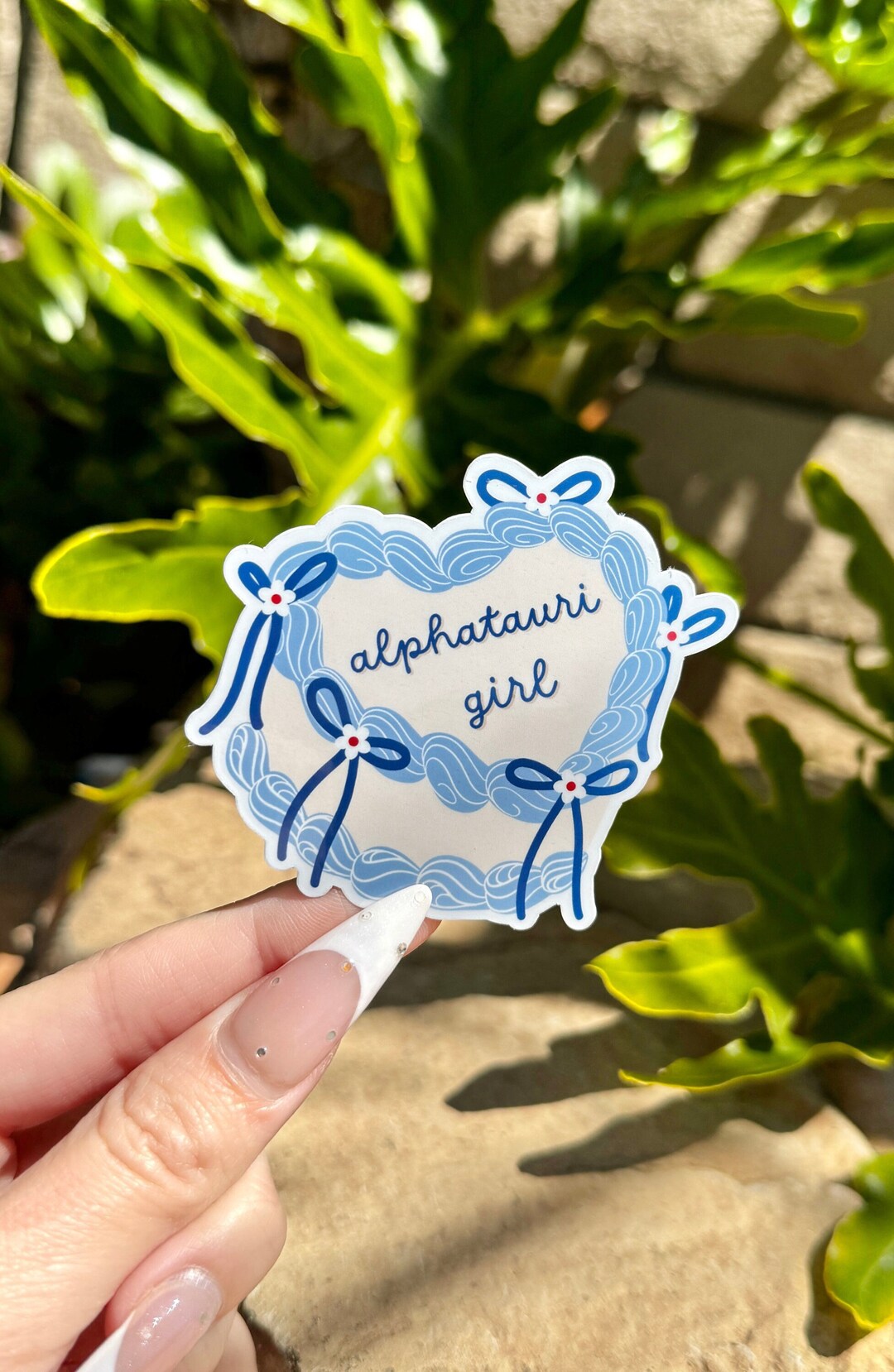 Alphatauri Girl F1 Sticker | F1 Cute Sticker | Cute Sticker for ...