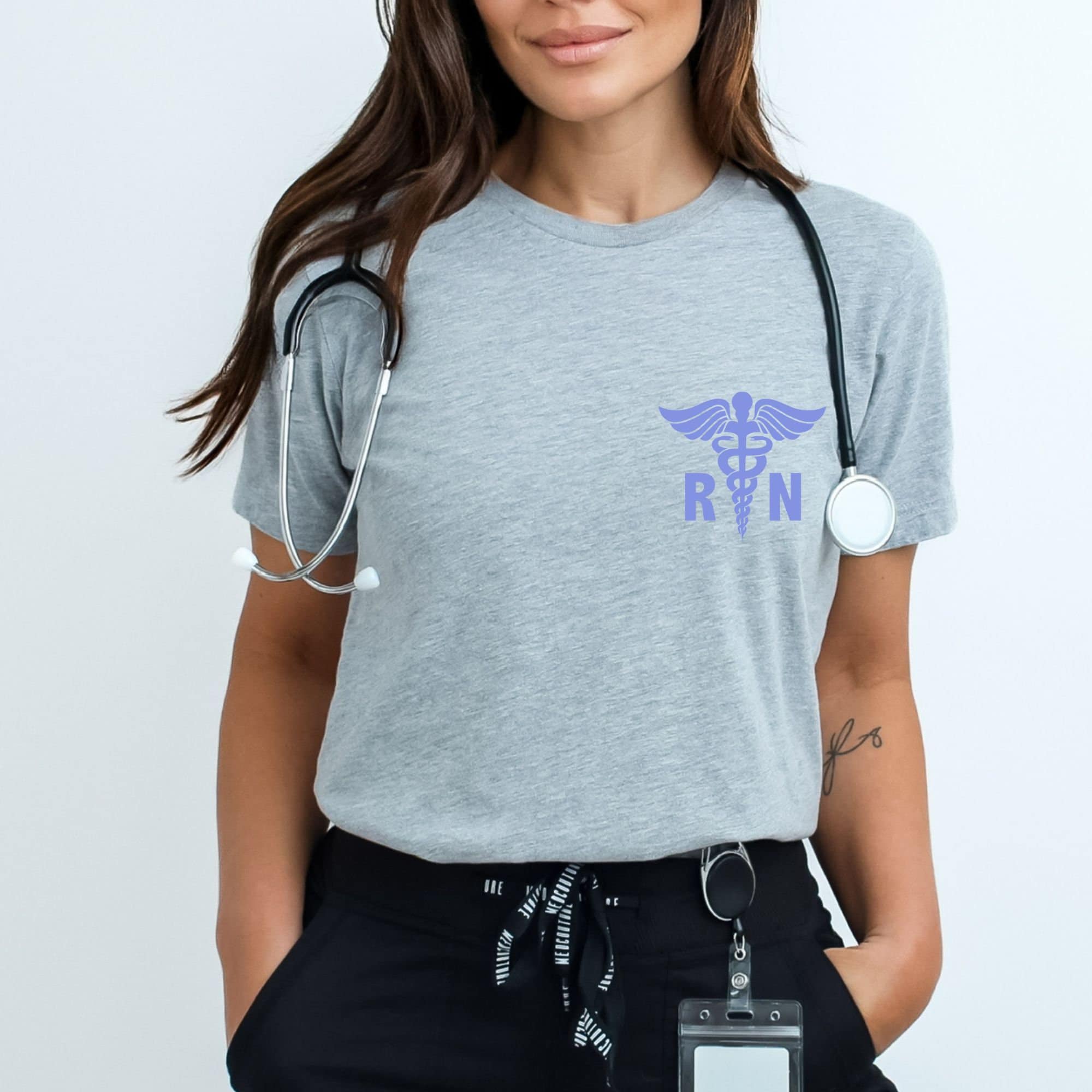 Personalized Nurse Shirt, Registered Nurse Shirt, RN Nurse Shirts, RN ...