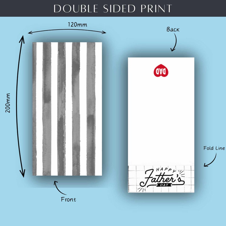 Happy Father's Day Cookie Bag Topper | Father's Day Cookie Backer Card ...