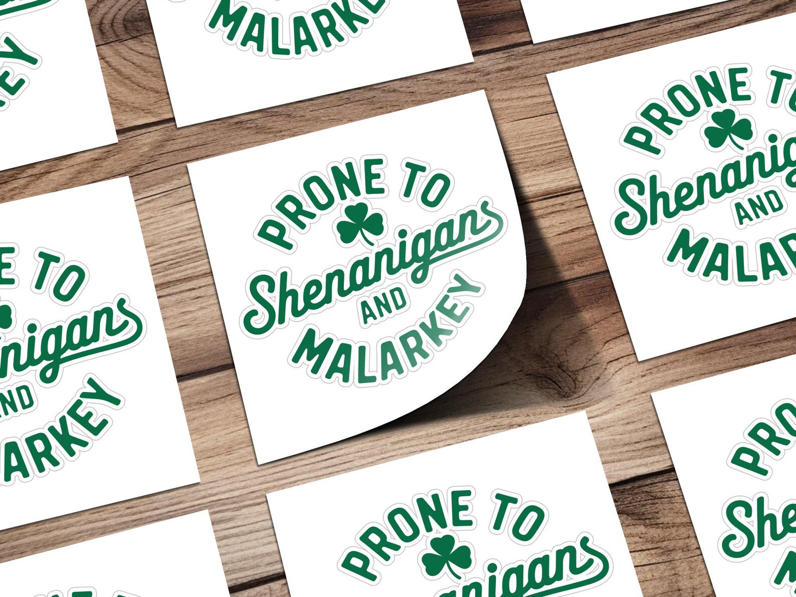 Prone to Shenanigans and Malarkey Digital Download, Fun St Patricks Day ...