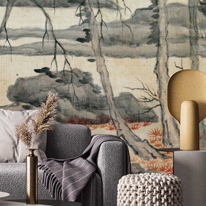 Ancient Chinese Painting Watercolor Wall Mural Traditional Art History ...