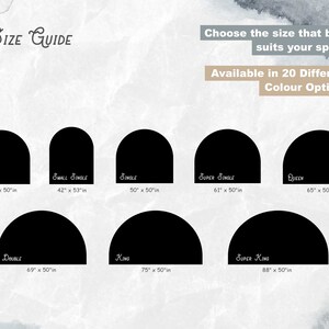 Boho Textured Arch Wall Decor Sticker - Premium Fabric Decal for ...