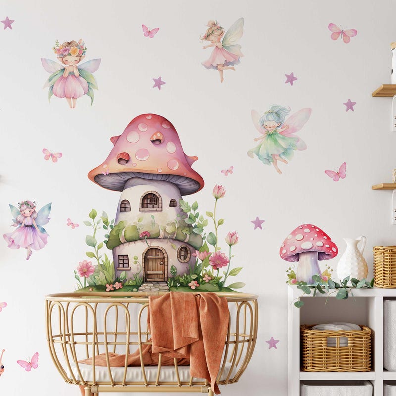 Fairy Wall Decal - Etsy
